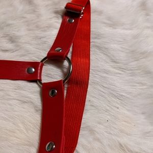 Accessories | New Red Harness Leg Garter | Poshmark